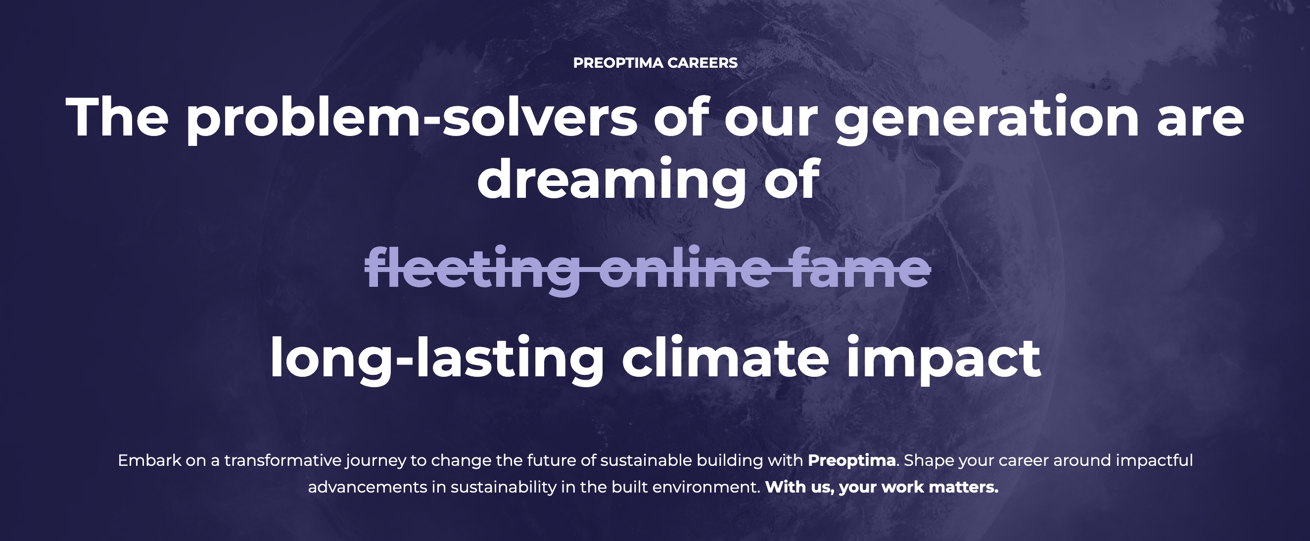 Preoptima Careers